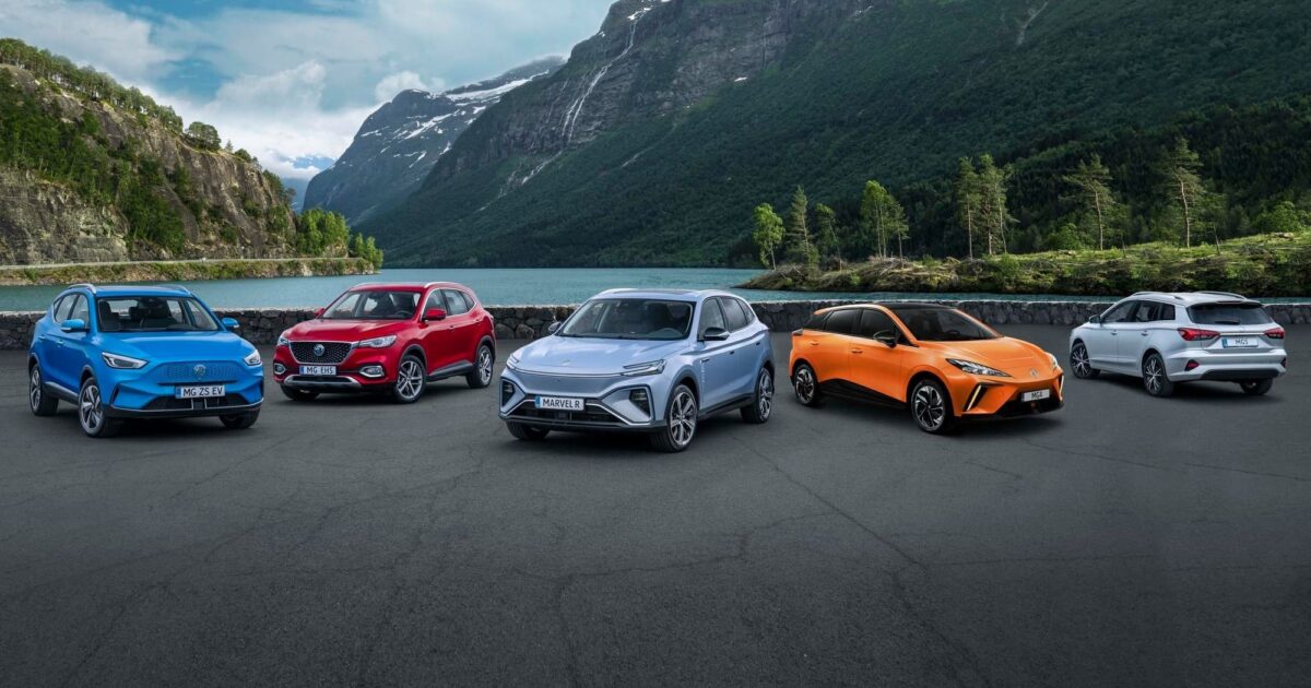 Kart av MG forhandlere | MG Motor Norway